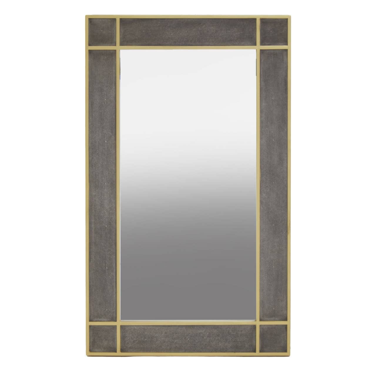 noosa-co-mirrors-deskey-grey-shagreen-effect-wall-mirror-house-of ...